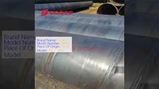 Save Costs Spiral Weld Pipe Mill High Metal Use