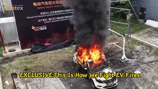 ? EXCLUSIVE: This Is How We Fight EV Fires.