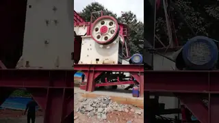 Sand and gravel crushing production line