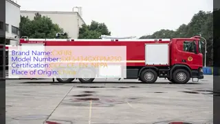 Super Heavy Duty Fire Truck 10000L Min Pump