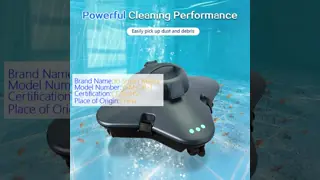 Pool Cleaning Robot IPX8 1000 sq ft