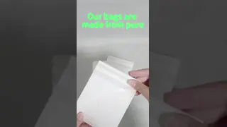 22mm 100% Biodegradable Highly Transparent Glassine Bags for Snap Bars and Food Packaging
