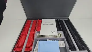 Plastic Rim Optical Trial Lens Set 266pcs with aluminium case