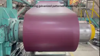 Durable Embossed Steel Coil