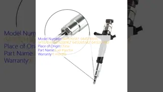 Deutz TD2.9 Fuel Injector 0445110561