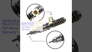 New Fuel Injector 3801618 for FH12 MD13A D13D EC380D