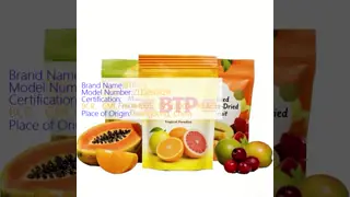 Smell Proof Fruit Snack Packaging Pouch