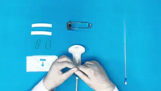 Reusable General Purpose Needle Guide - Butterfly lock