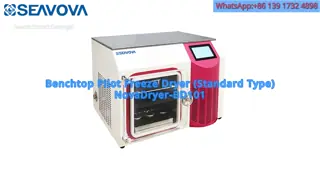 3Kg -88C Benchtop Laboratory Pilot Freeze Dryer (Standard Type) NovaDryer-BD101