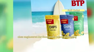 Custom Food Packaging Bags Moisture Proof Ziplock Pouches