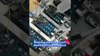 Washing machine circuit board potting compound