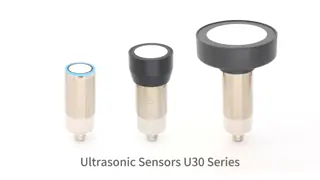 M12 Ultrasonic Sensor 4000mm Range Industrial Use