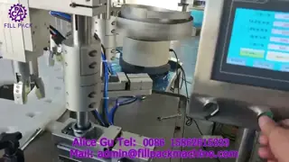 2187 M10 Rotary Automatic Dual-Row Bottle Feeding, Filling, and Capping Machine