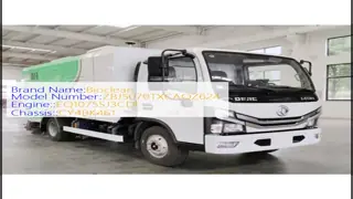 Road Sweeper Truck: Clean Streets Fast