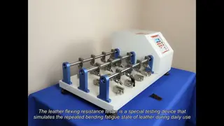 Leather Flexing Resistance Tester