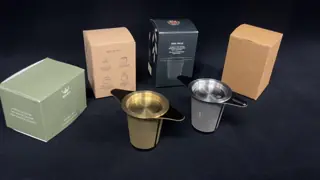 Stainless Steel Double-Handle Tea Infuser Filter Leaf Strainer