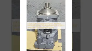 Rexroth A6VM Hydraulic Motor Power & Performance