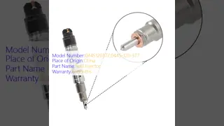 Fuel Injector 0445120377 ISL5.9 Engine Performance