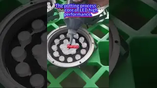 The potting process is the core of LED high performance.