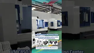 VMC850 Vertical Machining Center #cncmill #machine #cnc #factory #manufacturing #welding