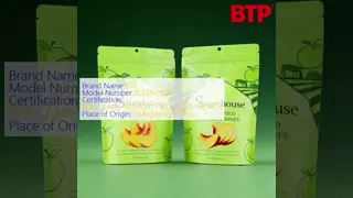 Eco Friendly Snack Bags Custom Logo Food Grade