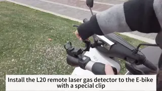 Remote Laser Methane Leak detector