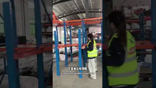 Custom Size Pull Out Mould Shelf Heavy Load Injection Mold Rack