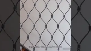 316 Stainless Steel Rope Net Safety Fence