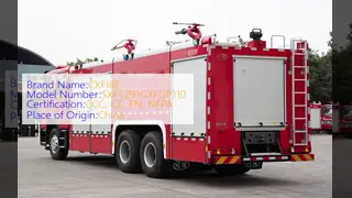 CXFIRE Fire Truck: Water Foam Powder Power