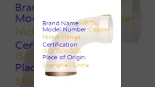Copper Nickel Elbow 90 Degree Seamless ASTM B466