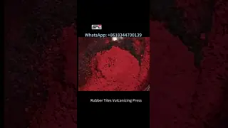 Rubber Tiles Manufacturing Process | Hydraulic Vulcanizing Press Step by Step