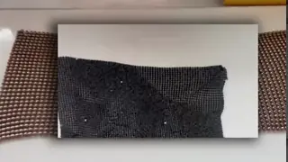 Metal Sequin Mesh Curtains – Actual Photos