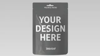Custom Mini Packaging Bags Zipper Small Business