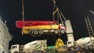 CP Brothers Successfully sales  SANY 56m concrete pump trucks to Albania – Full Logistics &