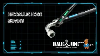 Hydraulic Hose Skiving & Crimping Process video