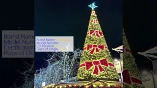 Waterproof LED Christmas Tree Lights Outdoor