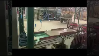 Automatic clay roof tile production line