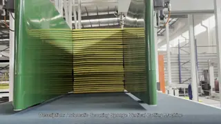 Automatic Scouring Sponge Vertical Cutting Machine