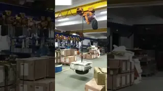 Electric Chain Hoist with Trolley - Warehouse Lifting Solution