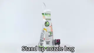Custom Stand Up Drink Pouches Spout Packaging