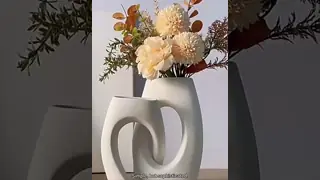 European-style Instagram-worthy ceramic art vase