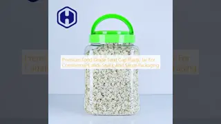 Food Grade PET Jars For Packaging