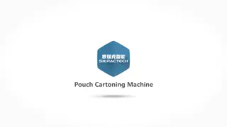 Small Pouch Foot Soak Cartoning Machine
