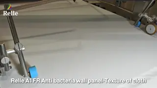 Relle A1 FR Anti bacteria wall panel-Texture of cloth