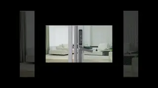 Smart Digital Door Lock Ultra-thin 25mm APP lock for screen doors