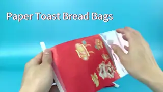 Custom Bread Bags Fresh Bakery Packaging
