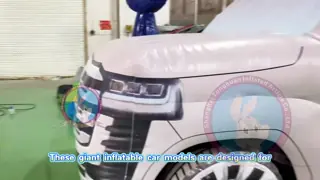Inflatable Car Model Custom Advertising Blow Up Vehicle Shape for Events Exhibition Promotion