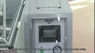 Industrial guide salt spray chambers: wear & corrosion test