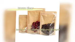 Eco Friendly Food Packaging Stand Up Pouches