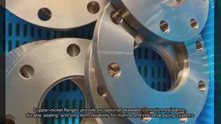 Copper-Nickel Flanges: Premium Seawater Corrosion Protection for Long-Lasting Marine Applications.